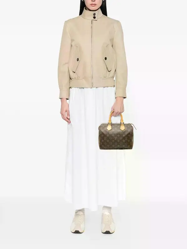 LOUIS VUITTON 2005 Monogram Speedy 25 Boston Bag - Brown