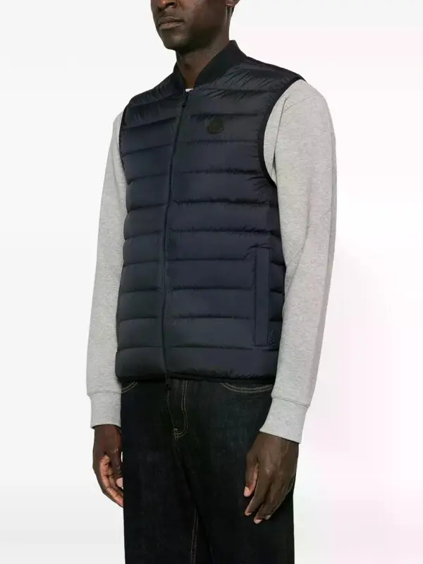 Moncler Quilted Logo-patch Gilet