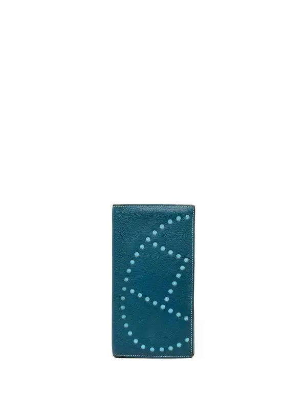 Hermès 2013 Chevre Mysore Evelyne Wallet Long Wallets