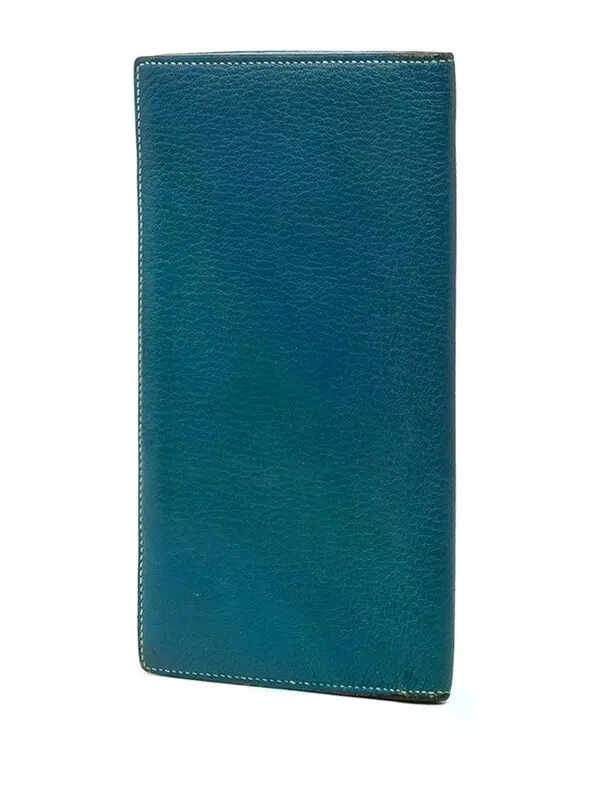 Hermès 2013 Chevre Mysore Evelyne Wallet Long Wallets
