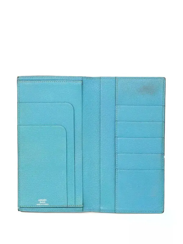 Hermès 2013 Chevre Mysore Evelyne Wallet Long Wallets