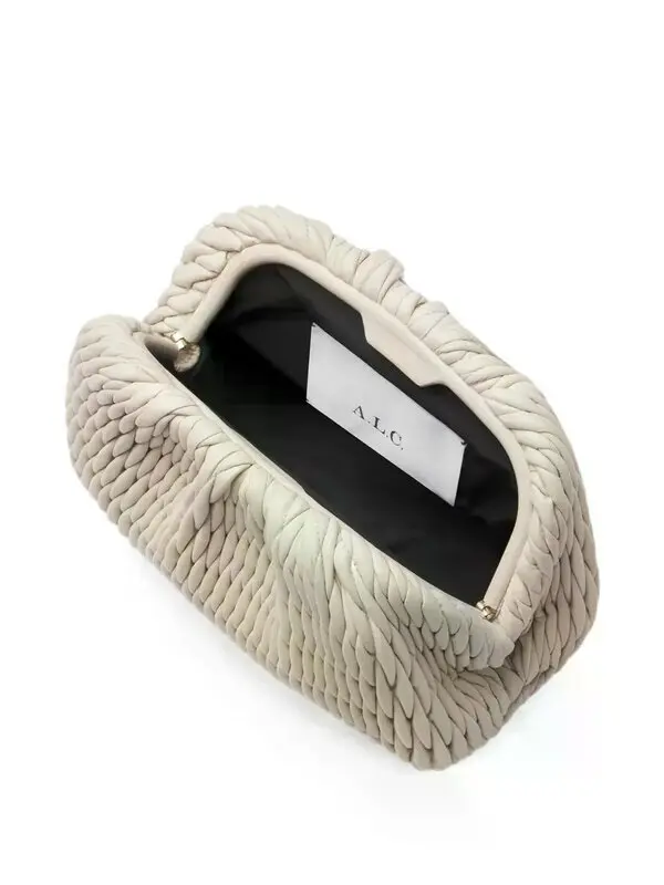 A.L.C. Enzo Quilted Clutch Bag