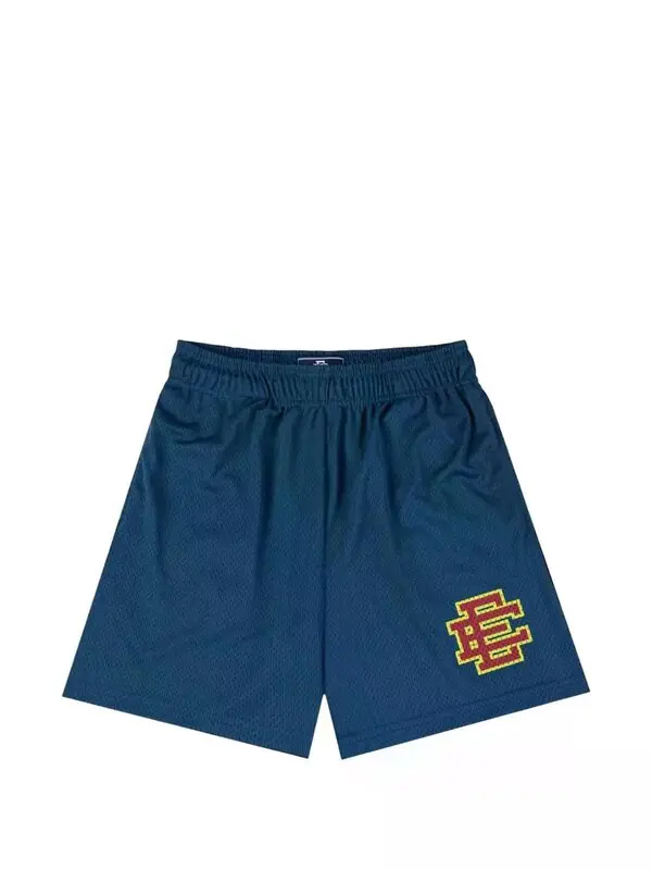 ERIC EMANUEL Elasticated-waistband Shorts - Blue