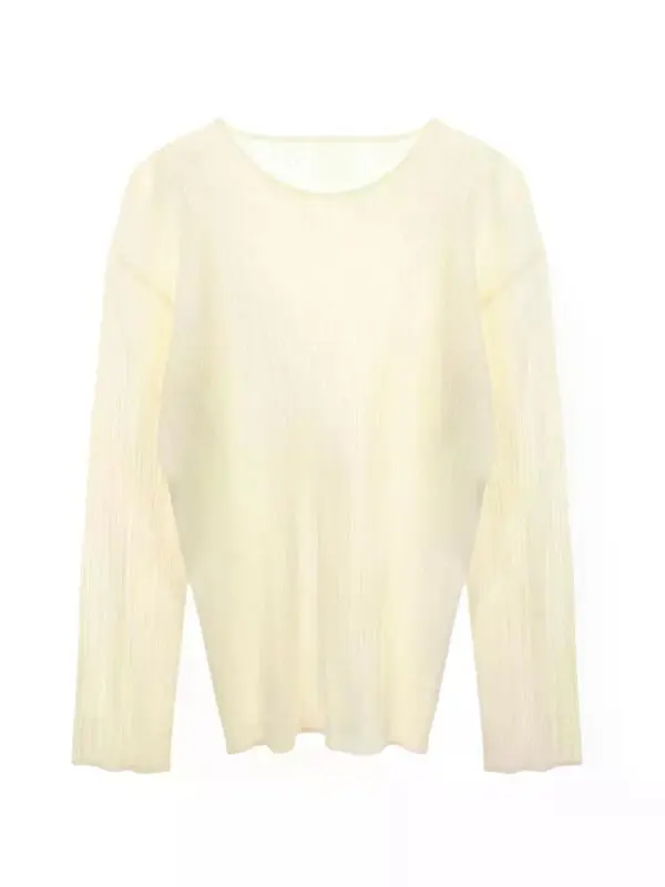 Issey Miyake 2000s Pleated Top