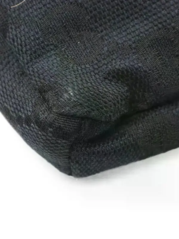 Gucci 2000s Gg Canvas Belt Bag - Black