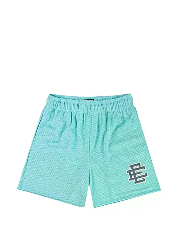 ERIC EMANUEL Logo-print Shorts - Blue