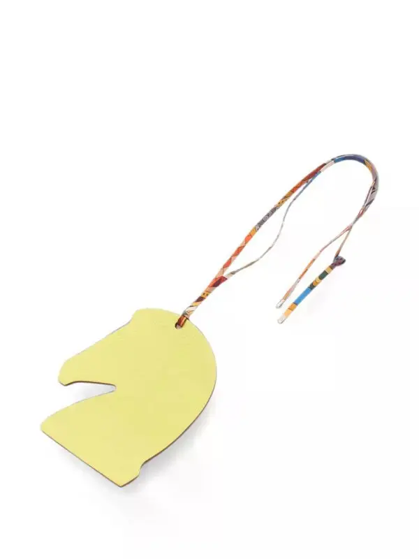Hermès 2010s Samarkand Bag Charm - Orange