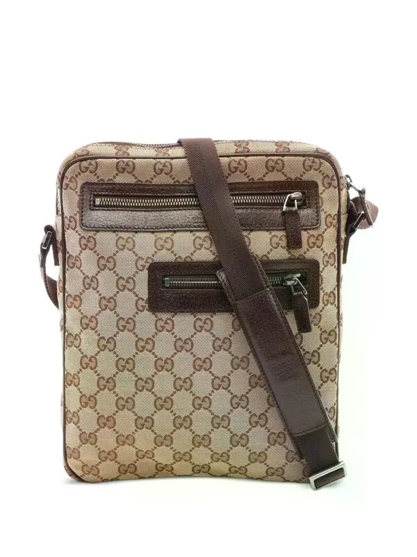 Gucci 2000s Gg Canvas Shoulder Bag