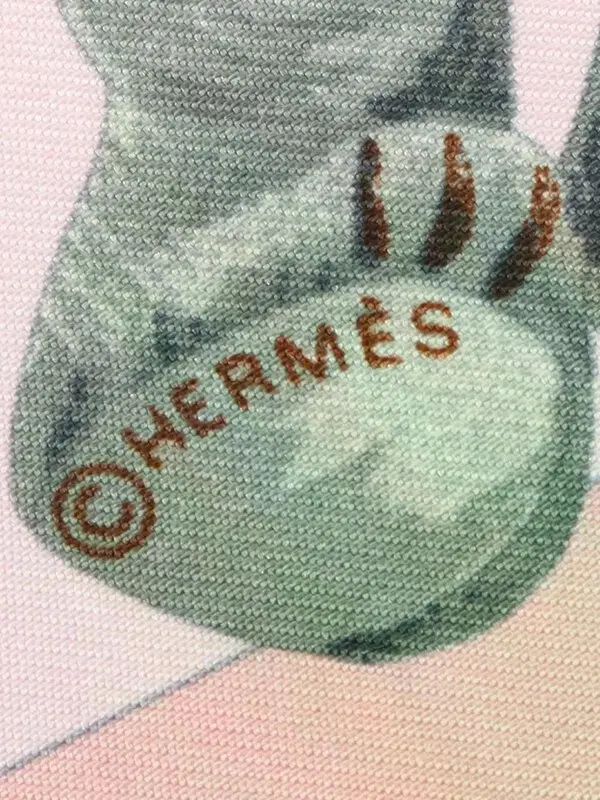 Hermès 2010s Confidents Des Coeurs Scarf