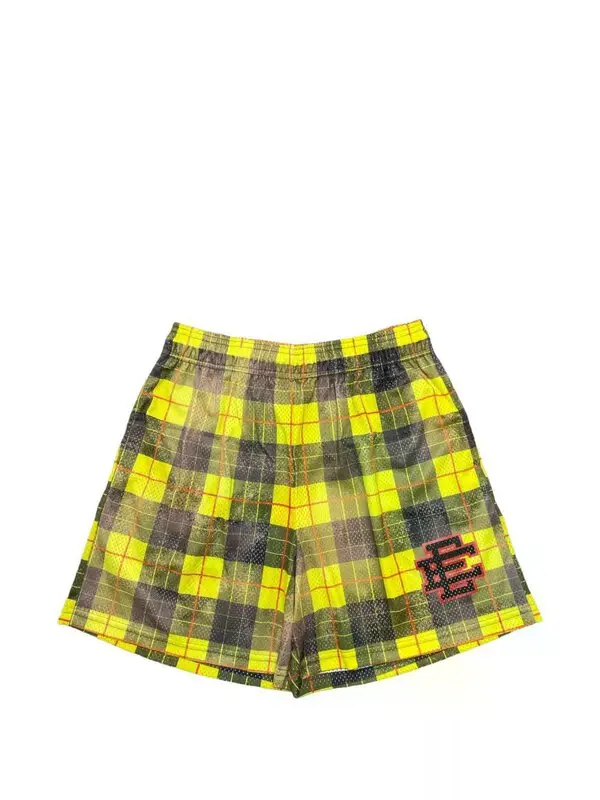 ERIC EMANUEL Plaid-pattern Shorts