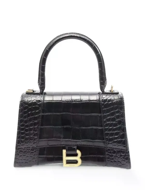 Balenciaga 2010s Small Hourglass Tote Bag
