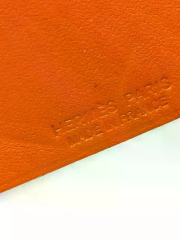 Hermès 2010s Samarkand Chevre Bag Charm - Orange