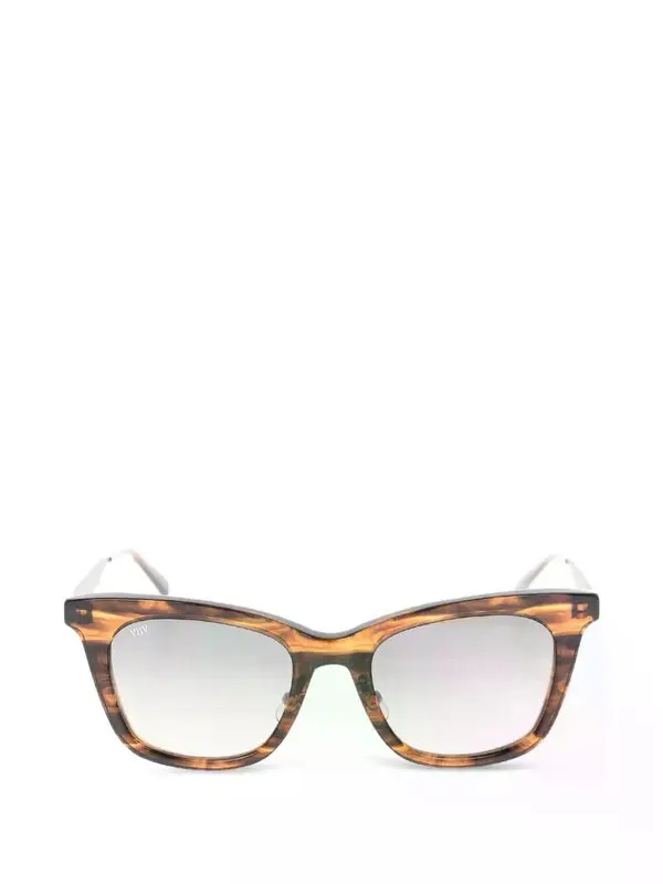 OAMC Tortoiseshell Effect Square Frame Sunglasses - Brown