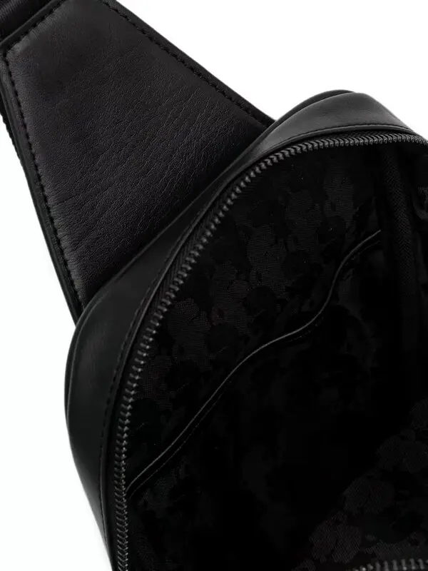 Karl Lagerfeld Monogram-pattern Logo-plaque Backpack