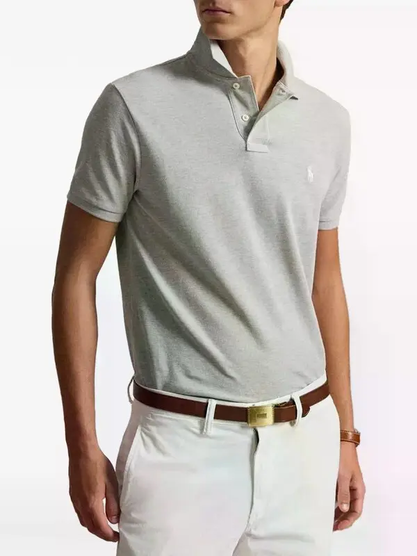Polo Ralph Lauren Logo-embroidered Mesh Polo Shirt