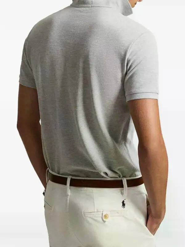 Polo Ralph Lauren Logo-embroidered Mesh Polo Shirt