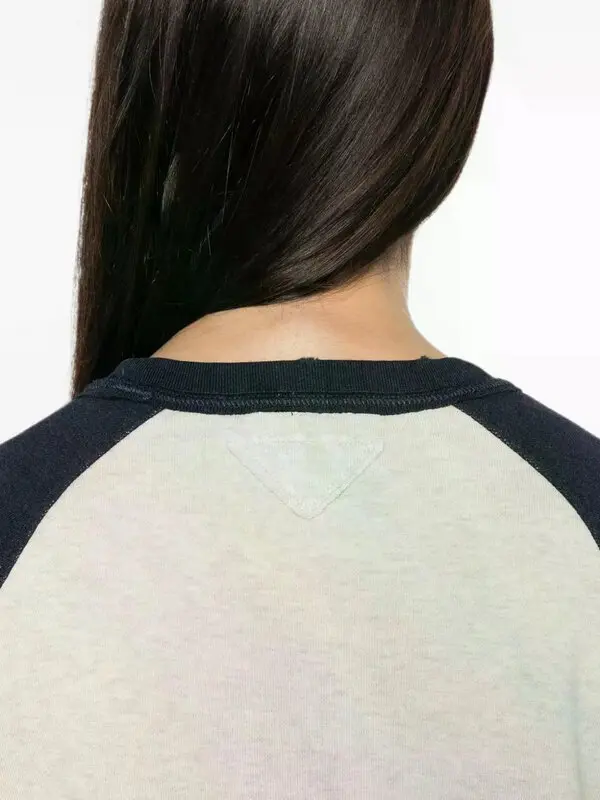 Prada Logo-print Raglan-sleeve Sweatshirt