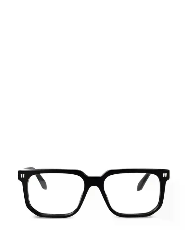 Off-White Square Frame Glasses With Logo Print