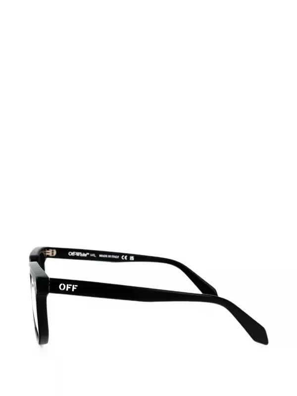 Off-White Square Frame Glasses With Logo Print