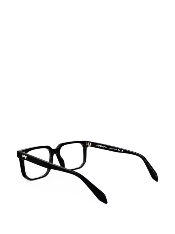 Off-White Square Frame Glasses With Logo Print