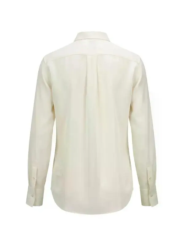 Valentino Garavani Pussy-bow Long-sleeve Shirt - Neutrals