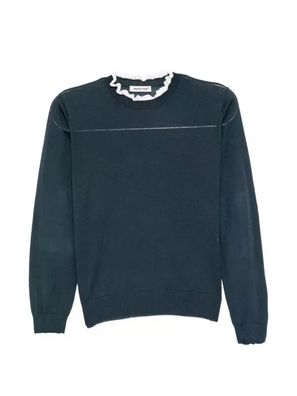 Undercover Ruffled-trim Sweater