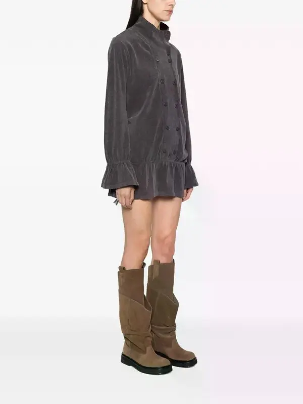 AYA MUSE Ara Double-breasted Mini Dress