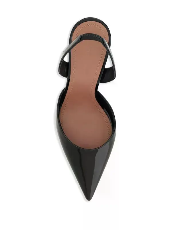 Amina Muaddi 95mm Holli Pumps