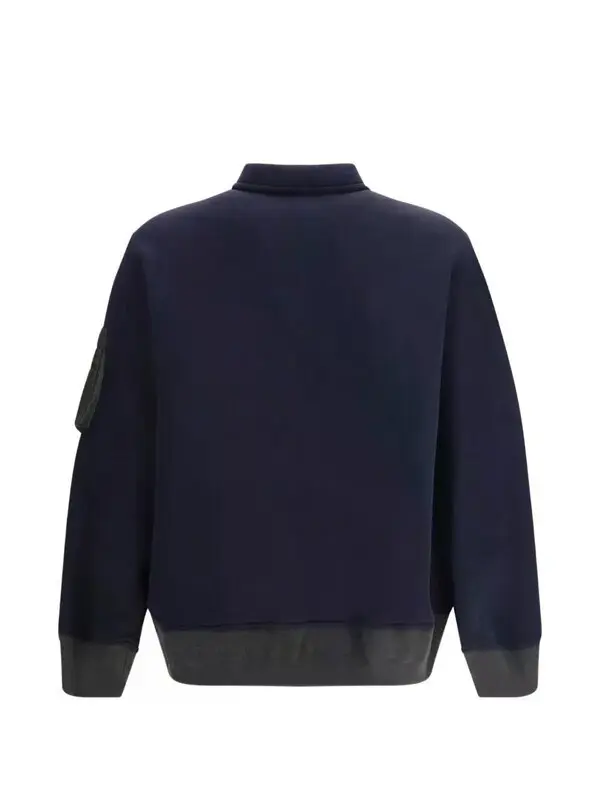 Sacai Half-zip Polo Shirt