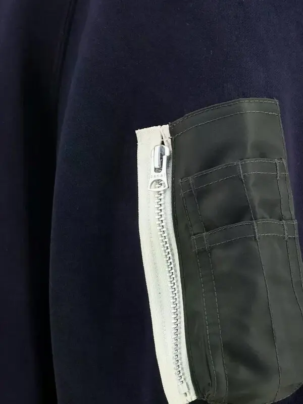 Sacai Half-zip Polo Shirt