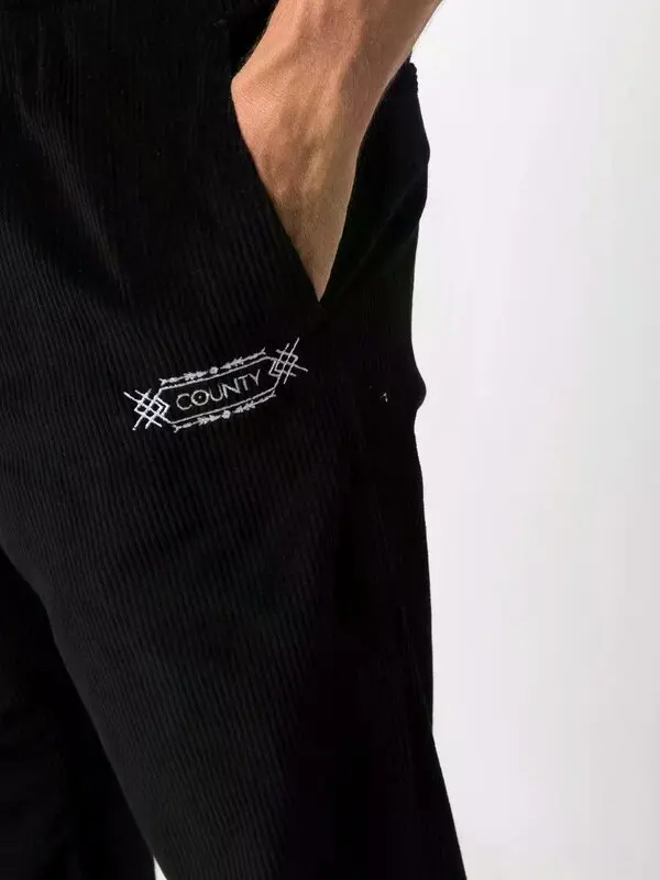 COUNTY OF MILAN Folk Corduroy Trousers