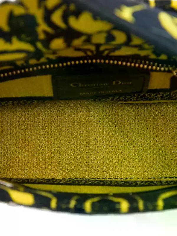 Dior Mini Lady D-lite Satchel - Yellow