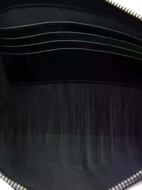 Burberry Graffiti Zip Pouch Clutch Bag