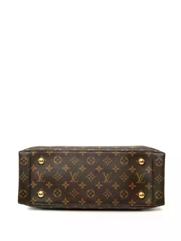 LOUIS VUITTON 2018 Monogram Flower Tote Satchel
