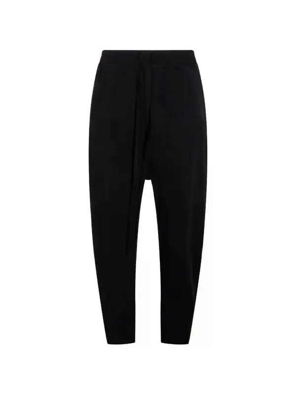 THOM KROM Drawstring-fastening Dropped-crotch Trousers