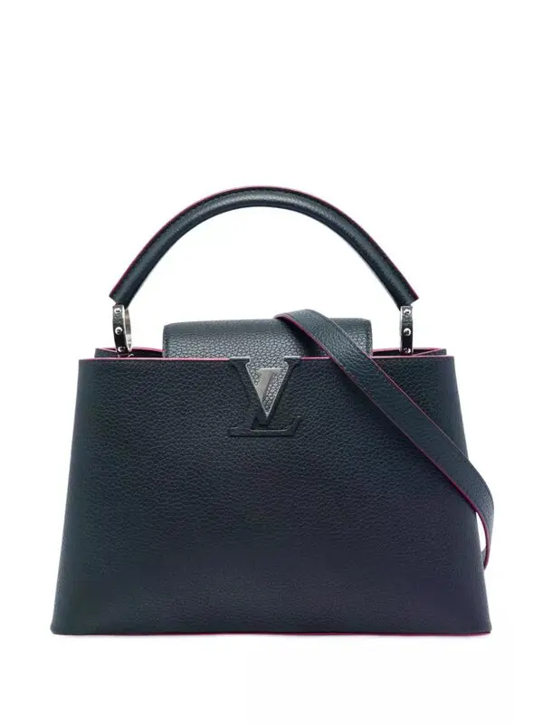LOUIS VUITTON 2017 Taurillon Capucines Bb Satchel