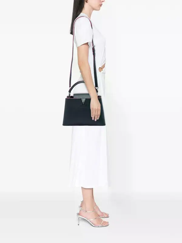 LOUIS VUITTON 2017 Taurillon Capucines Bb Satchel