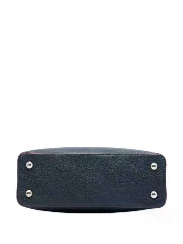 LOUIS VUITTON 2017 Taurillon Capucines Bb Satchel