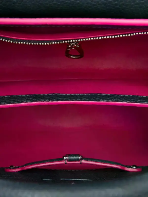 LOUIS VUITTON 2017 Taurillon Capucines Bb Satchel