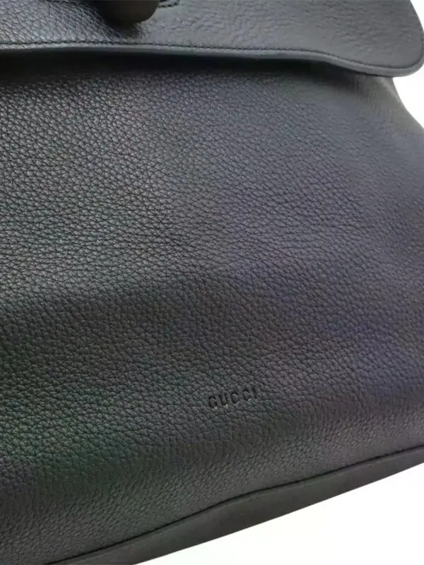 Gucci Calfskin Bamboo Daily Satchel