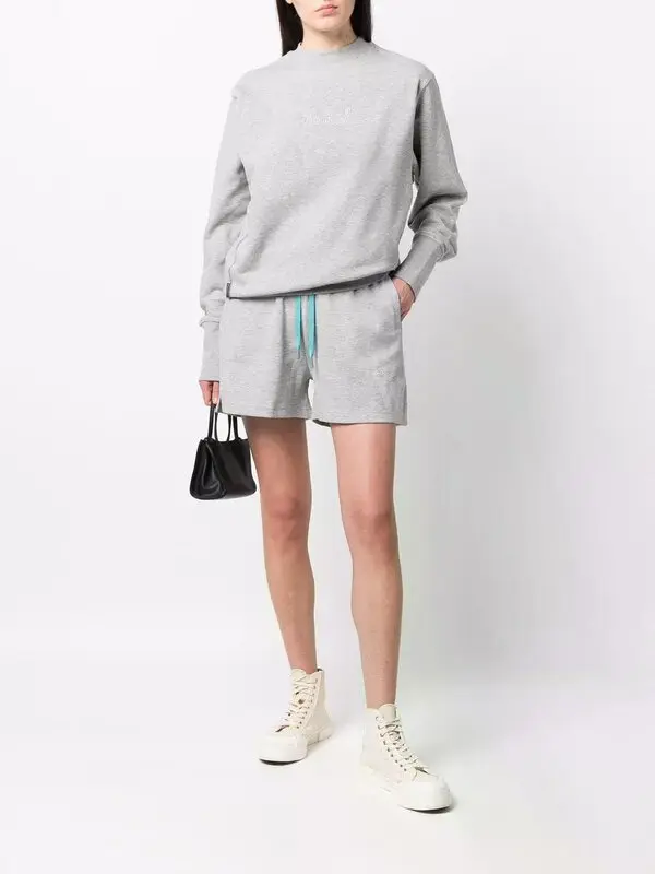 Woolrich Logo-embroidered Organic Cotton Sweatshirt