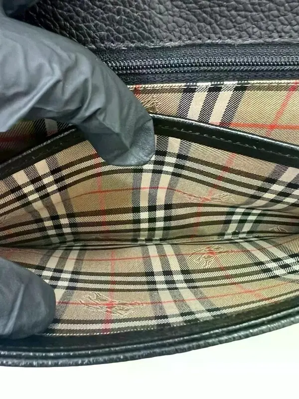Burberry 20th Century Leather Handbag