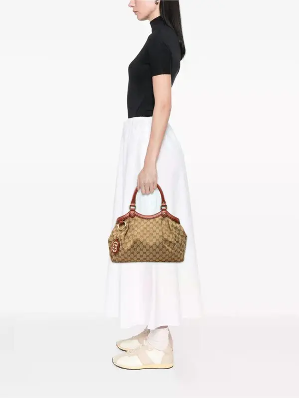 Gucci 2000-2015 Medium Gg Canvas Sukey Tote Bag