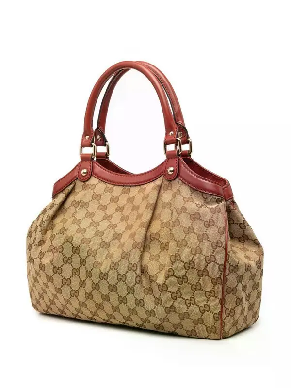 Gucci 2000-2015 Medium Gg Canvas Sukey Tote Bag