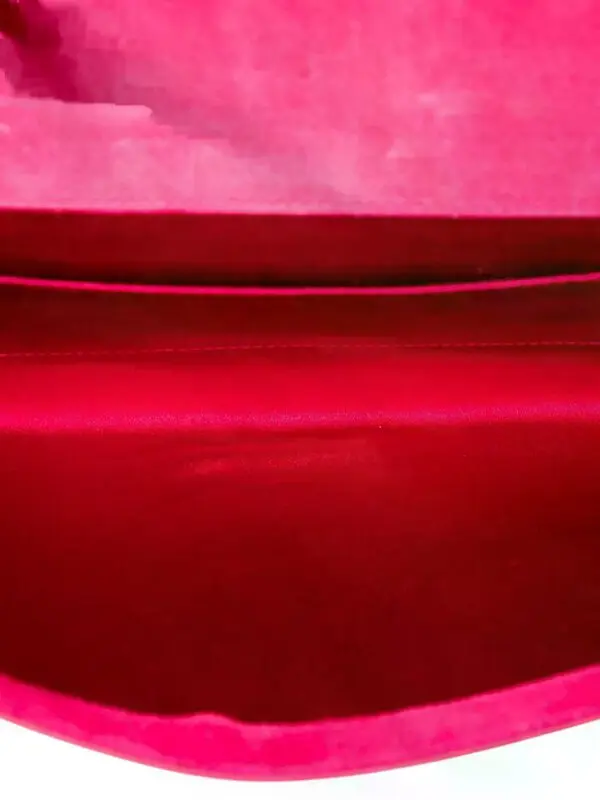 Saint Laurent Large Patent Belle De Jour Clutch Bag - Pink