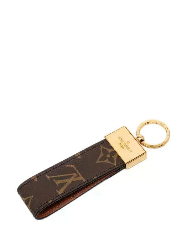 LOUIS VUITTON 2022 Monogram Dauphine Dragonne Bag Charm And Holder Key Chain