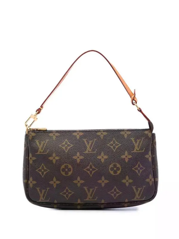 LOUIS VUITTON 1997 Monogram Pochette Accessoires Shoulder Bag