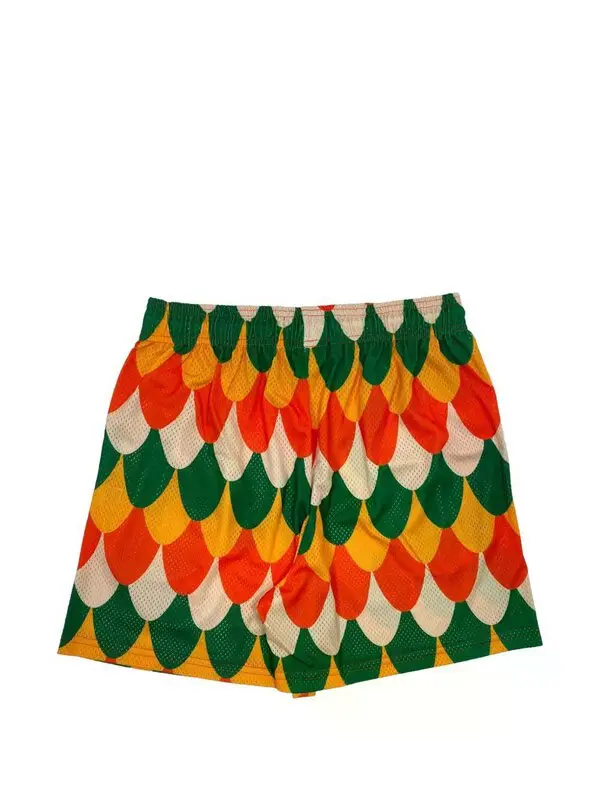 ERIC EMANUEL Ee Basic Scalloped Track Shorts