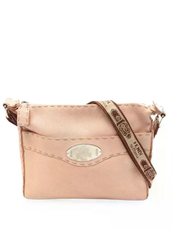 Fendi 2000s Selleria Shoulder Bag - Pink