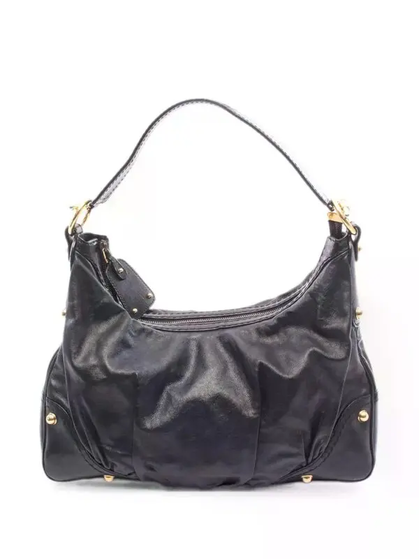 Gucci 2010s Leather Shoulder Bag - Black